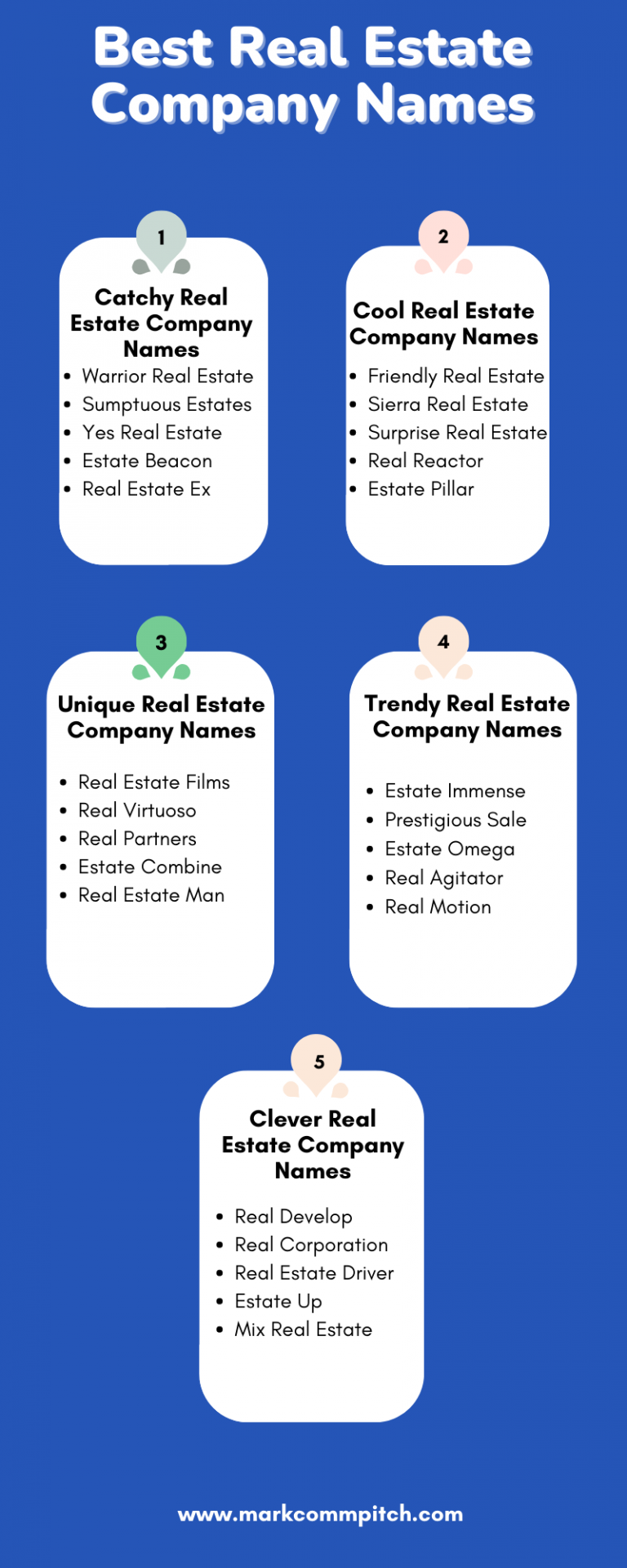 250 Of The Best Real Estate Company Names