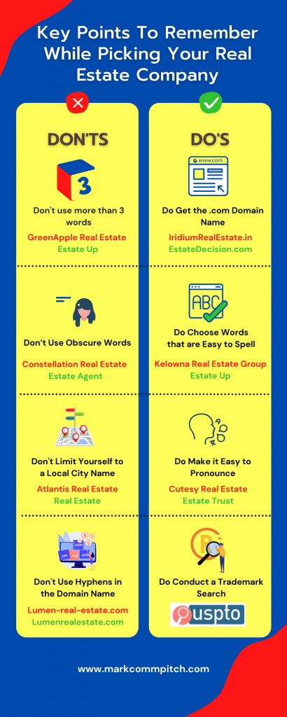 250 Of The Best Real Estate Company Names