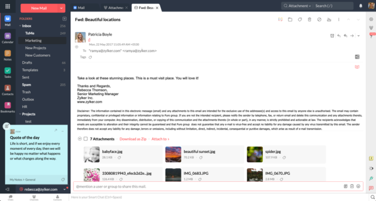 Zoho Mail: Reviews, Pricing, Demo And Product Details