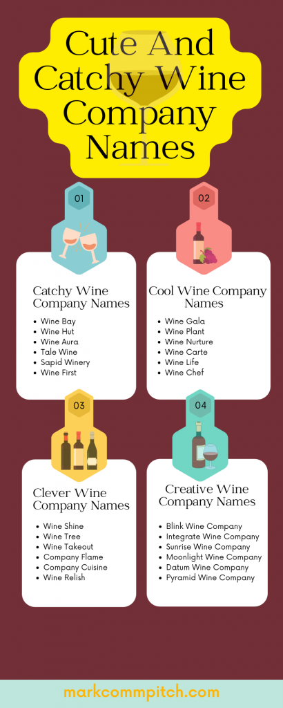 500 Cute And Catchy Wine Company Names