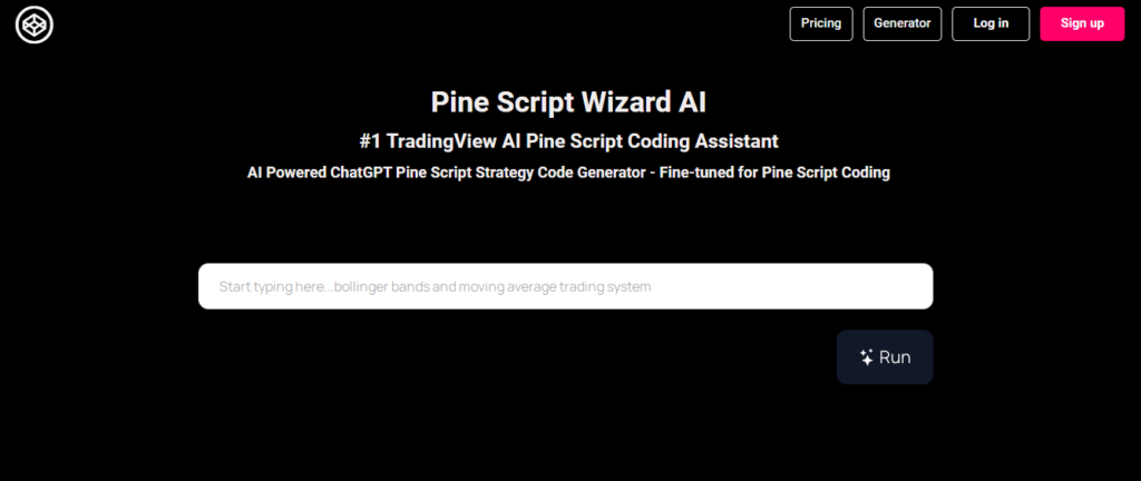 Pine Script Wizard AI | Custom Pine Script Code Generator